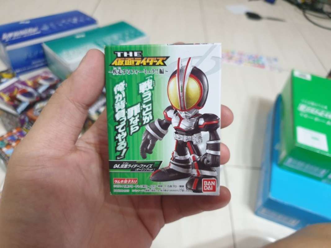 Jual Candy Toys The Kamen Riders 04 Kamen Rider Faiz Ori Murah di ...