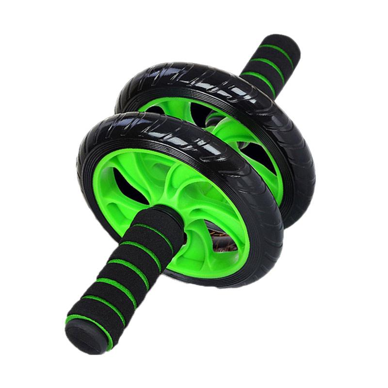 Jual Best Abdominal Double Wheel Workout Fitness Gym Roller Exercise ...