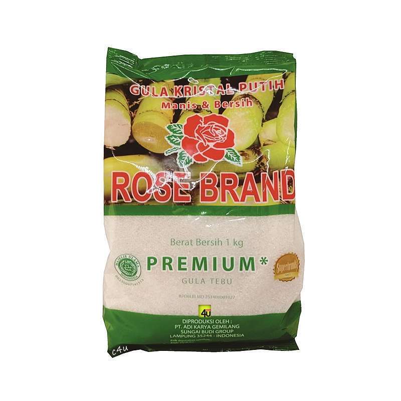 Jual Rosebrand - Gula Tebu Murni Bungkus Hijau - 1 Kg Gula Pasir Di ...