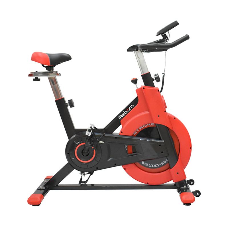 Jual iReborn Castro Sepeda Statis Spin Bike Alat Fitness - Black Red ...