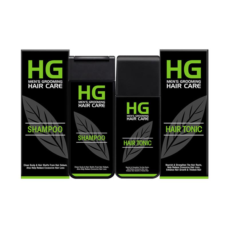 Jual HG Shampoo & Hair Tonic [200 mL/125 mL/Set Bundle] di Seller Dewi ...