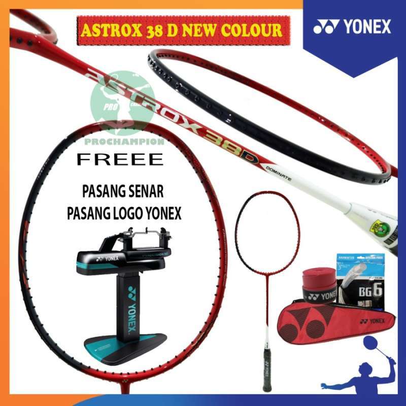 Jual NEW COLOR YONEX ASTROX 38S 38D / 38D GIDEON / 38 S KEVIN RAKET ...