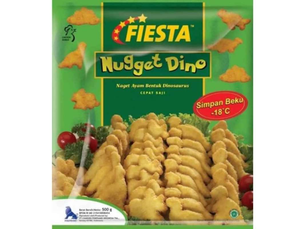 Jual FIESTA CHICKEN NUGGET DINO [500 G] di Seller Farmers Market ...