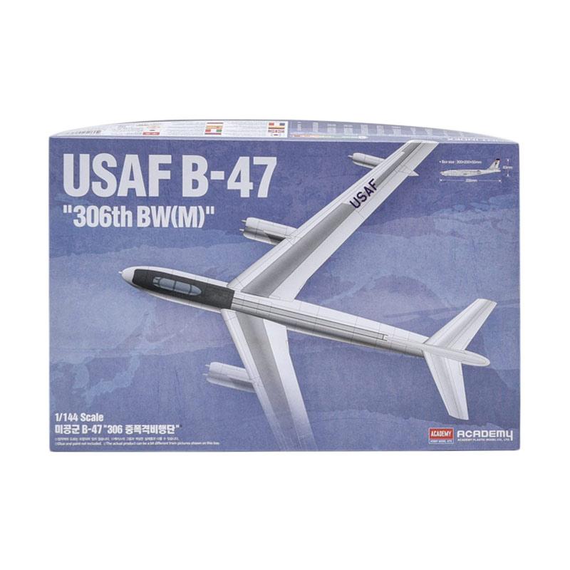 Promo Academy USAF B-47 306th BW (M) Model Kit [1:144] Diskon 20% di ...