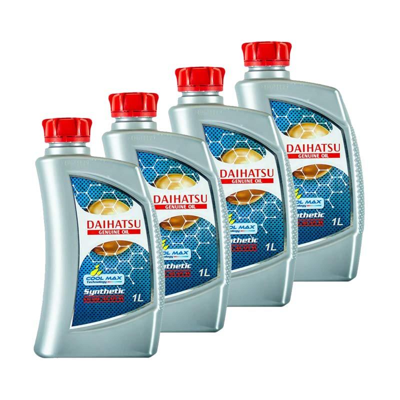 Promo Daihatsu Genuine Oil 10W-40 API SN Synthetic Oli Pelumas Mobil [4 ...