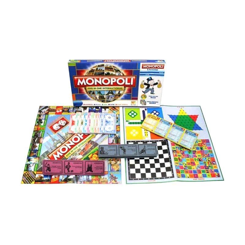 Jual Monopoly 5 In 1 Board Games Di Seller Dnd Official Store - Pondok ...