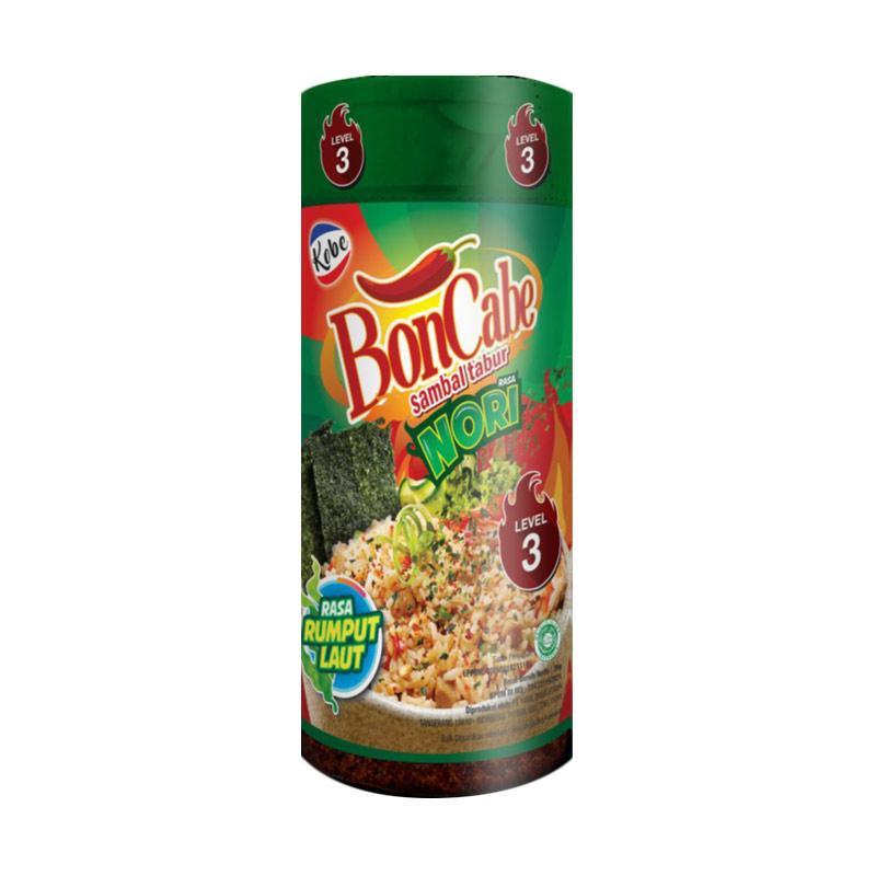 Jual KOBE BonCabe Rasa Nori Level 3 Sambal Tabur [35 g/ Kemasan Botol ...