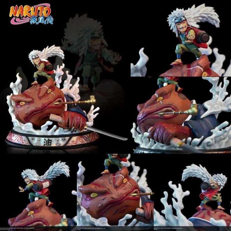 Jual GANTAKU Studio Super Deform (SD) scale Jiraiya & Toad Master ...