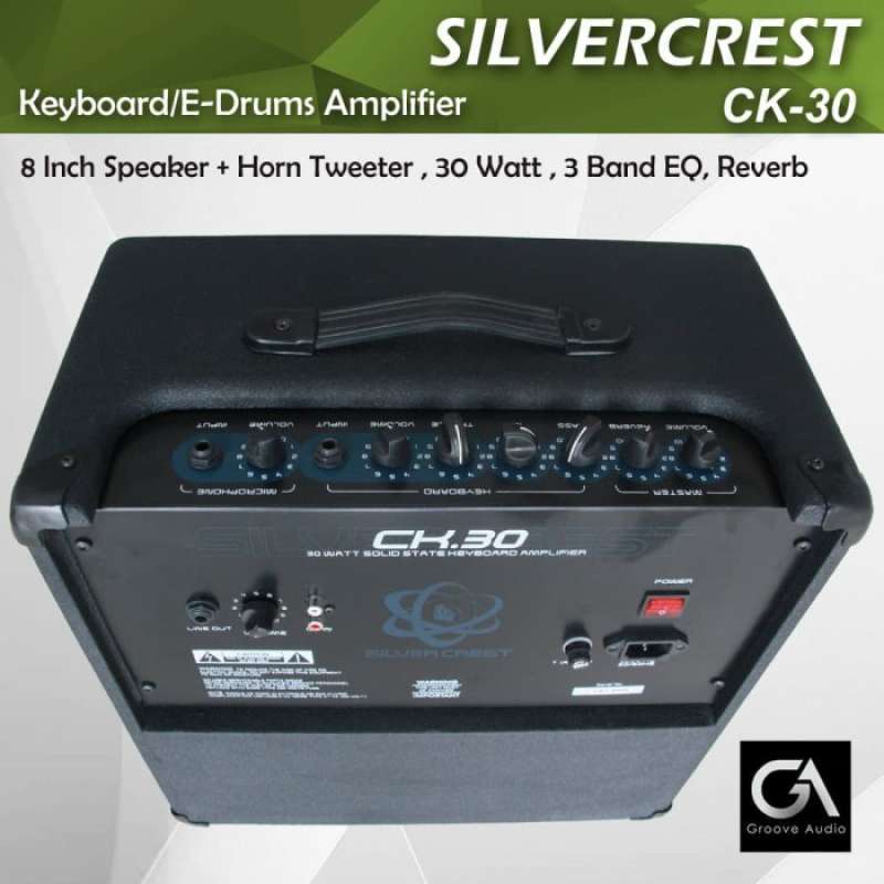 Jual SPECIAL AMPLI SILVERCREST CK30 AMPLIFIER KEYBOARD CK 30 SPEAKER ...