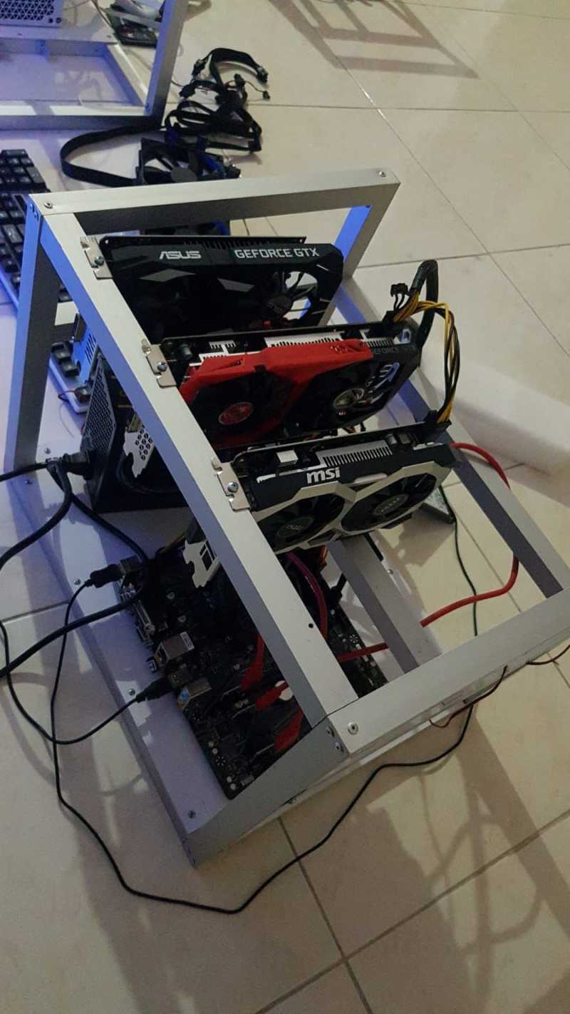 Jual Termurah Paket Mining Rig Crypto 1-8 Vga Gtx 1660 Super Atau Rtx ...