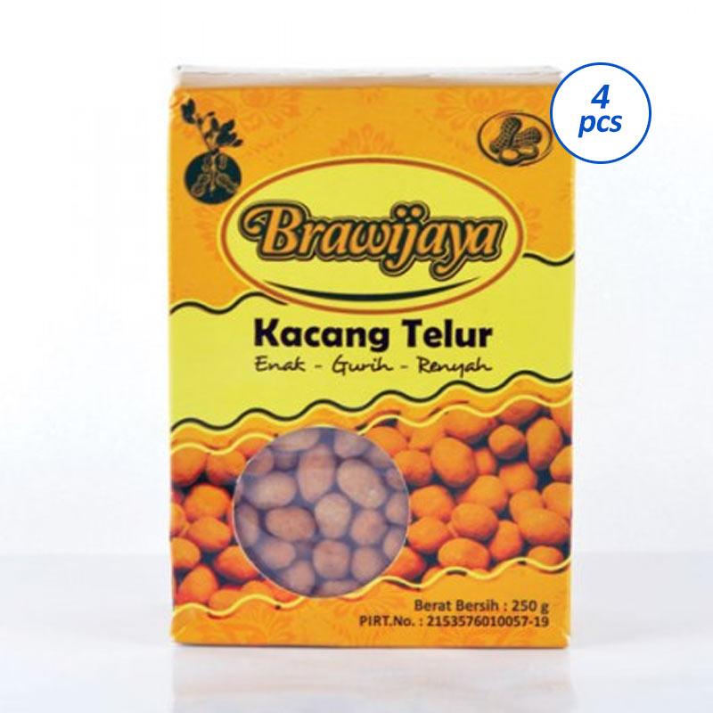 Jual BRAWIJAYA Kacang Telor [250 g/ 4 Pack/ Kemasan Plastik] di Seller ...
