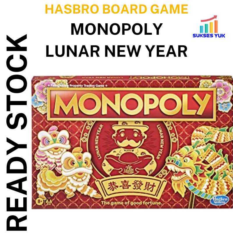 Jual Board Game MONOPOLY CHINESE LUNAR NEW YEAR di Seller Main Disini ...
