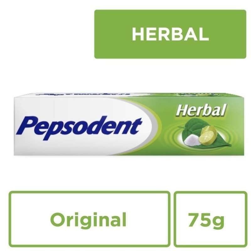Jual Pepsodent Tooth Paste Herbal New 75 Gr di Seller Mytrippies ...