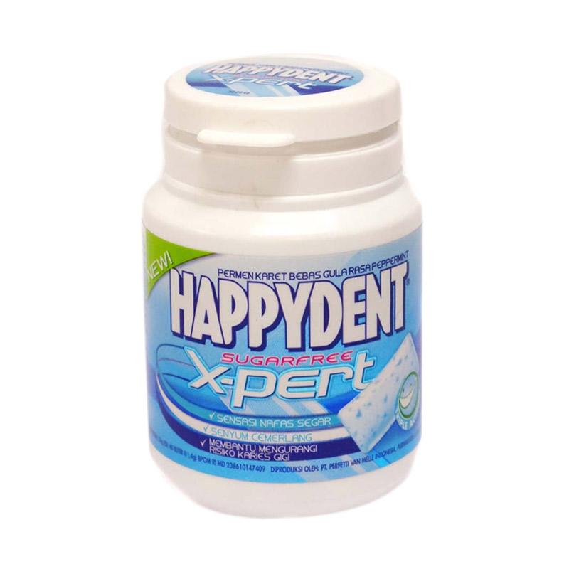 Promo Happydent BTL X-PERT Peppermint Permen Karet [56 g] Diskon 69% di ...