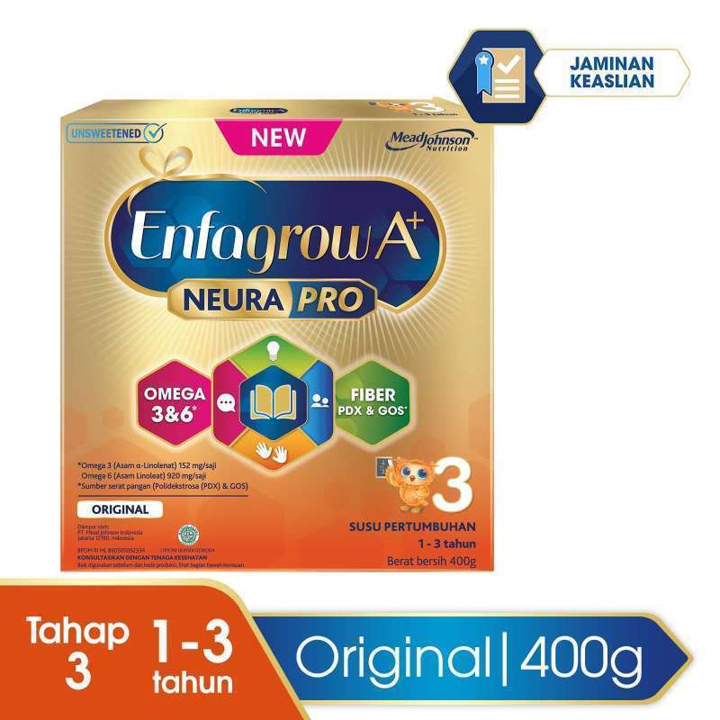 Jual Enfagrow A+ 3 Original 400 gr di Seller Enfa shop - Sidodadi, Kota ...