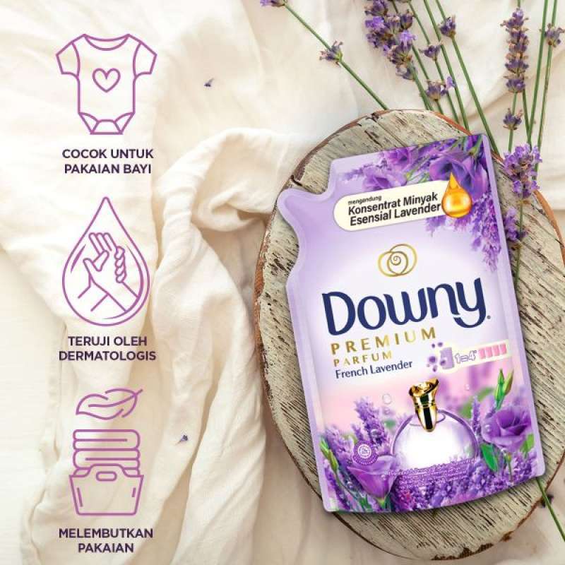 Promo Downy French Lavender Softener Pewangi Dan Pelembut Pakaian Konsentrat 550 Ml Diskon 10