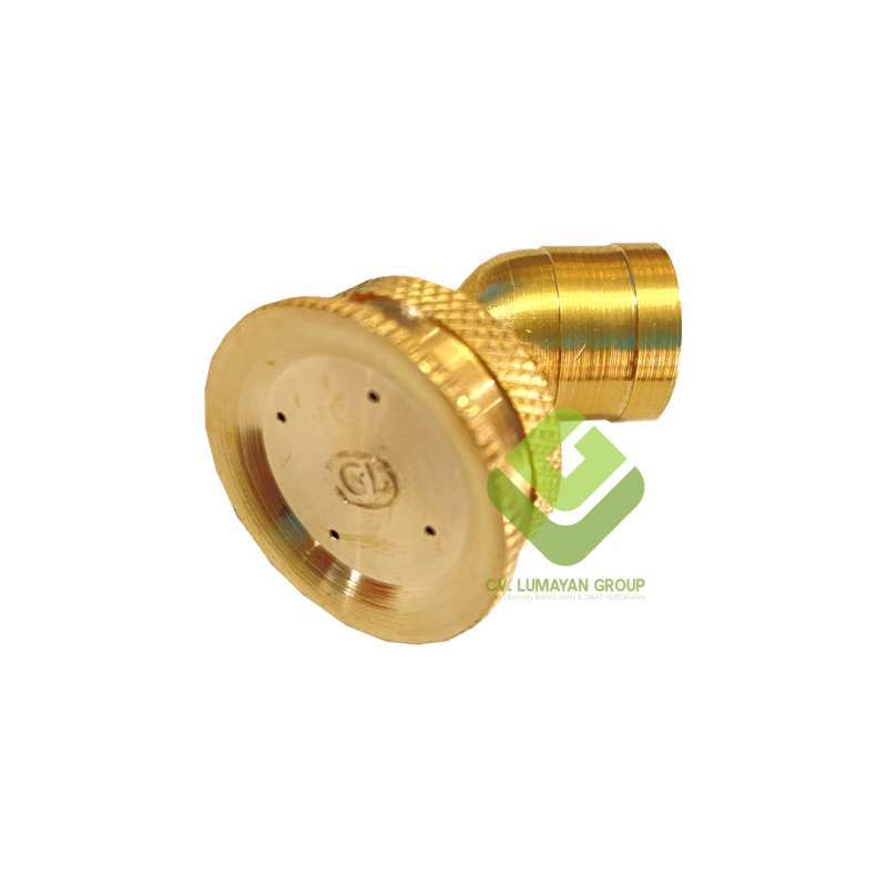 Jual Spuyer Lobang 4 GL Kuningan Bengkok - Nozzle 4 Lubang - Nozle ...