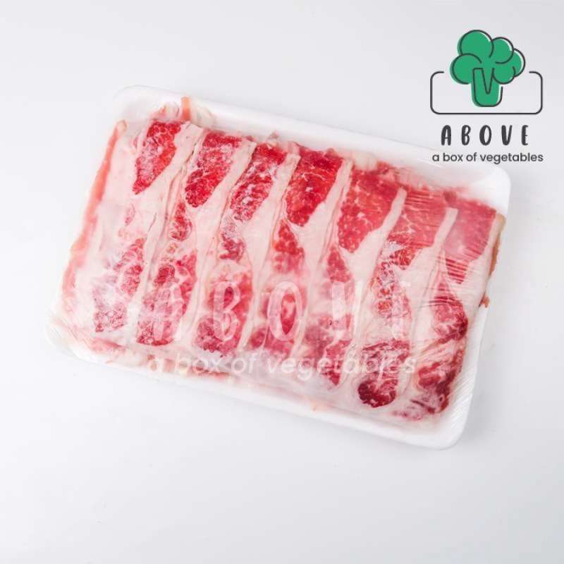 Jual Daging Sapi Slice Beef Yoshinoya/ US Shortplate Beef Slice (500 gr ...
