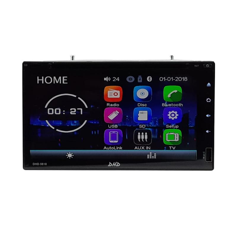 Jual Dhd - 9818 Full Glass Double Din Head Unit [7 Inch] Di Seller Auto ...