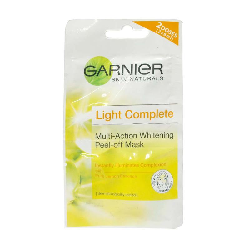 Jual Garnier Light Peel Off Sachet Masker [2 x 6 mL] di Seller Dede ...