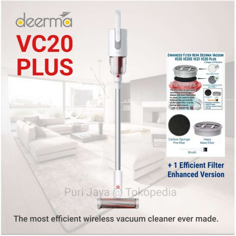Jual SPECIAL Deerma Wireless Vacuum Cleaner VC20 PLUS VC 20 Cordless ...