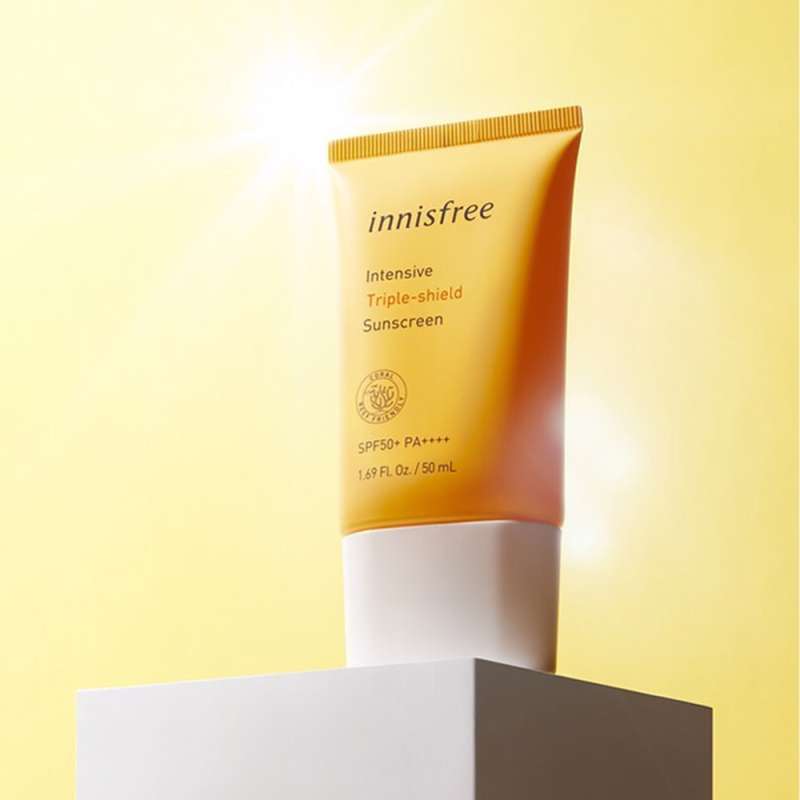 Jual innisfree intensive triple-shield sunscreen spf50+pa++++ 50ml di ...