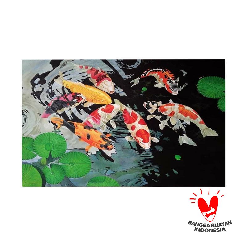 30 Lukisan Dinding Ikan Koi - Belajar Melukis