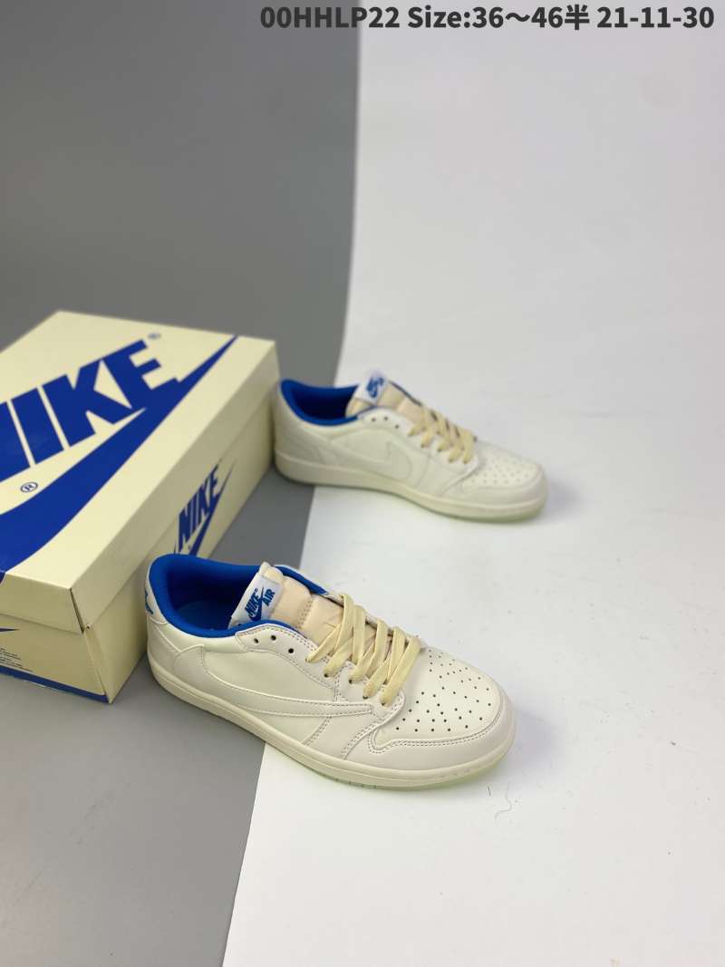 Jual Luminous bottom Travis Scott x fragment x NIKE AIR Jordan 1 low ...