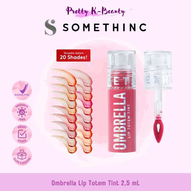 Jual Somethinc - Ombrella Lip Totem Tint Lip tint glossy plumpy juicy tint di Seller Asthanava ...