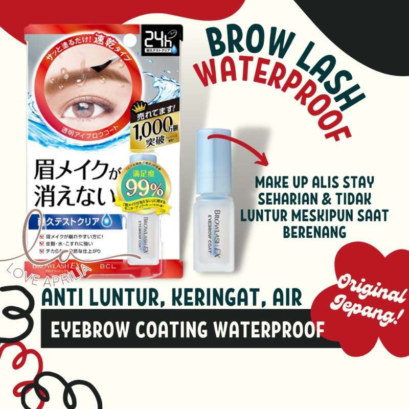 Jual Brow Lash Waterproof (5 ml) Original Jepang Eyebrow Coating Anti ...