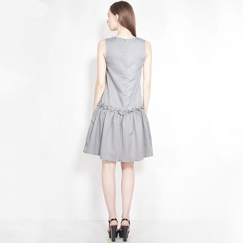 Jual ADA Fashion Polos Mermaid Sleeve Less Dress Wanita di Seller Ada ...