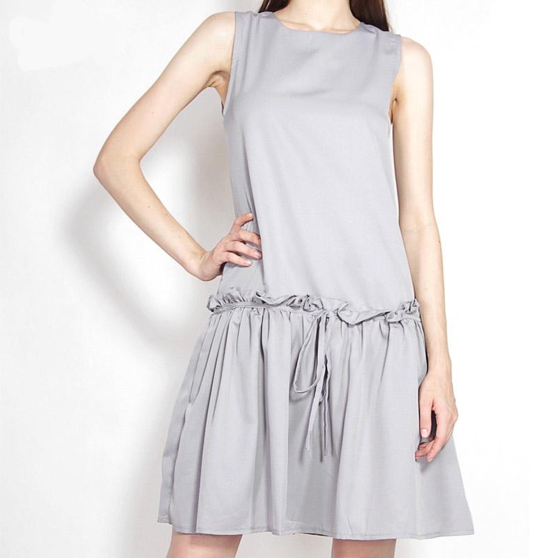 Jual ADA Fashion Polos Mermaid Sleeve Less Dress Wanita di Seller Ada ...