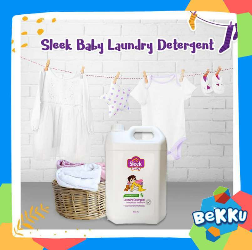 Jual Sleek Laundry Detergent Isi 4 LITER / Sleek Sabun Cuci Baju - SLIK ...
