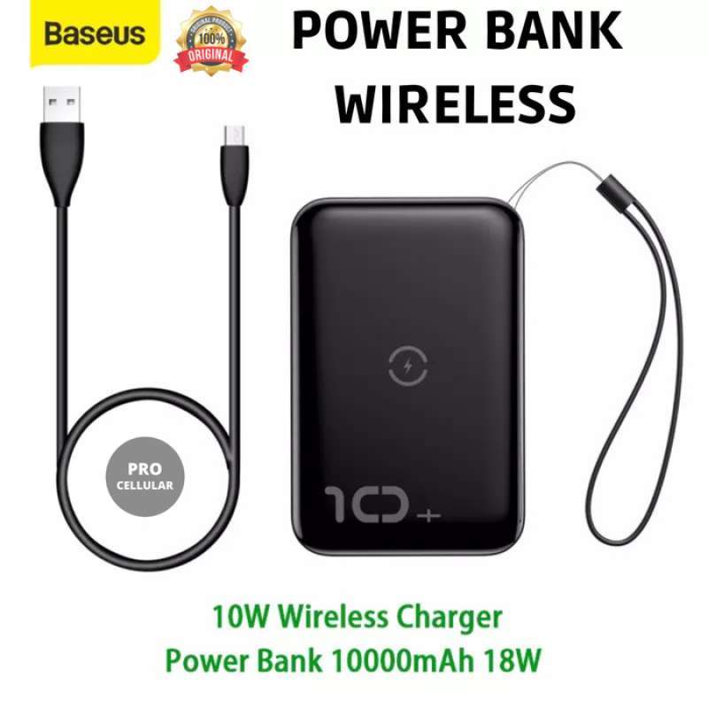 Promo BEST PROMO Baseus Power Bank Wireless Charging 10000mAh PD + QC ... Promo BEST PROMO Baseus Power Bank Wireless Charging 10000mAh PD + QC ...