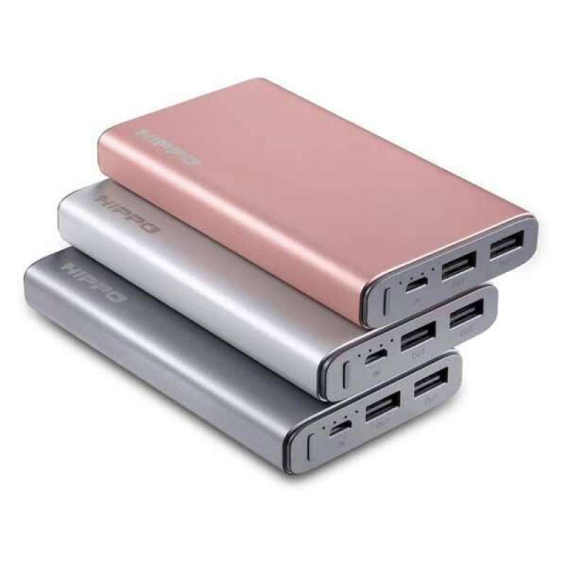 Promo BEST PROMO Powerbank Hippo Steel 12000 mAh Simple Pack + Garansi ...