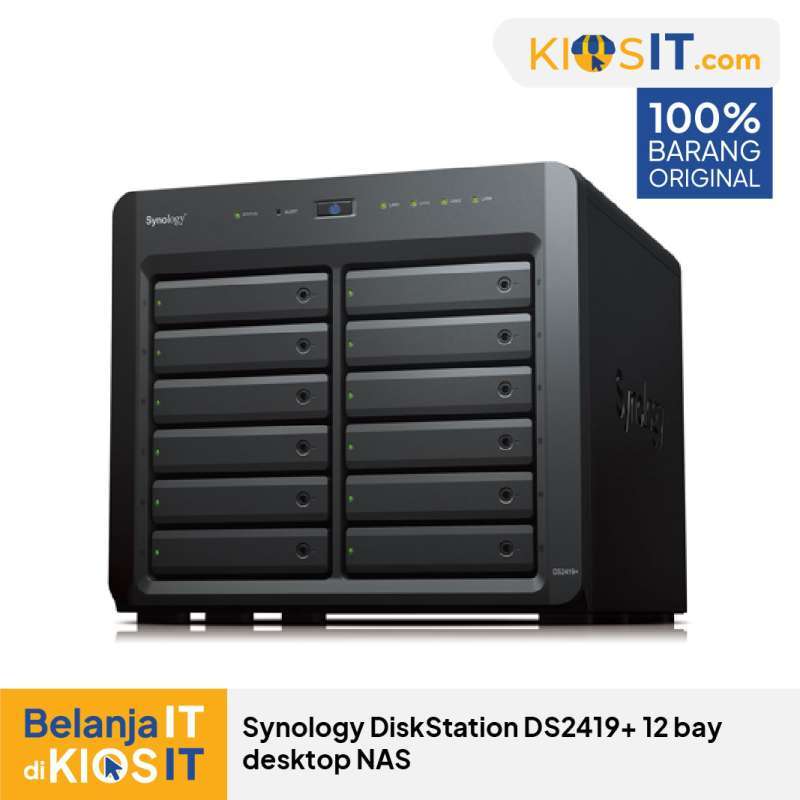Jual Synology DiskStation DS2419+ 12 bay desktop NAS di Seller KiosIT ...