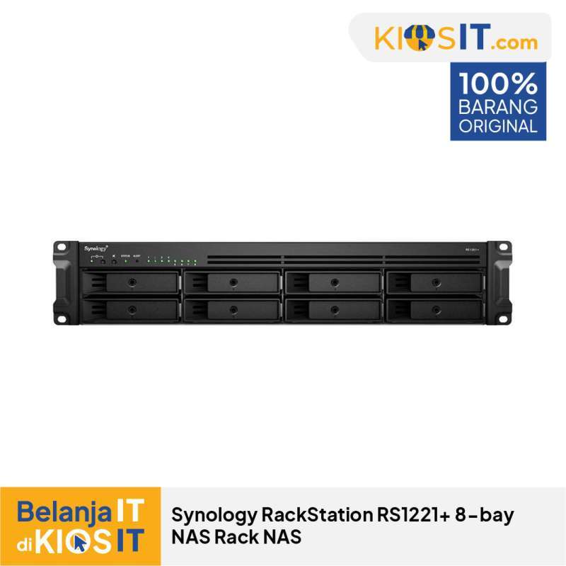 Jual Synology RackStation RS1221+ 8-bay NAS di Seller KiosIT - Cikokol ...