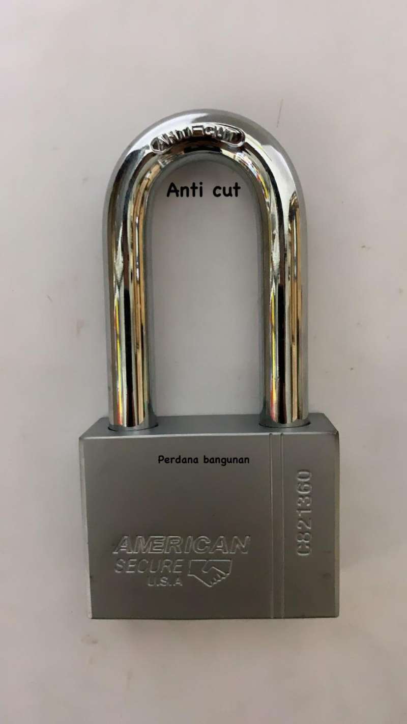 Jual Gembok Panjang 60 Mm American Tool / American Secure Tool 60 Mm ...