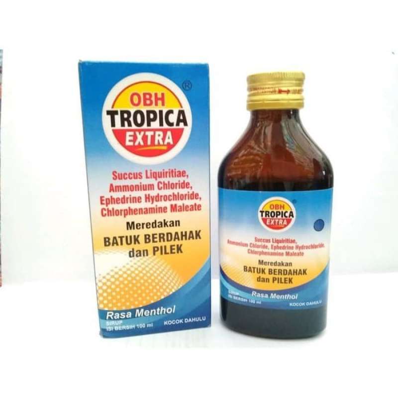 Promo *obh Tropica Tropika Expektoran Sirup 60ml Obat Batuk Non Alkohol ...