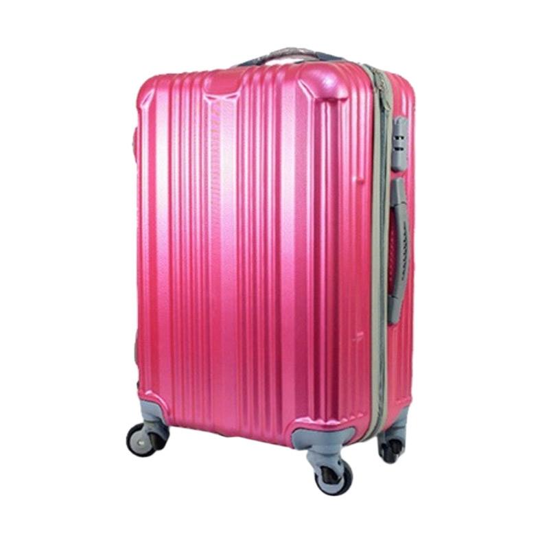 Jual Koper Travel Indonesia Kabin Fiber Koper [4 Roda/ 20 Inch] - Merah ...
