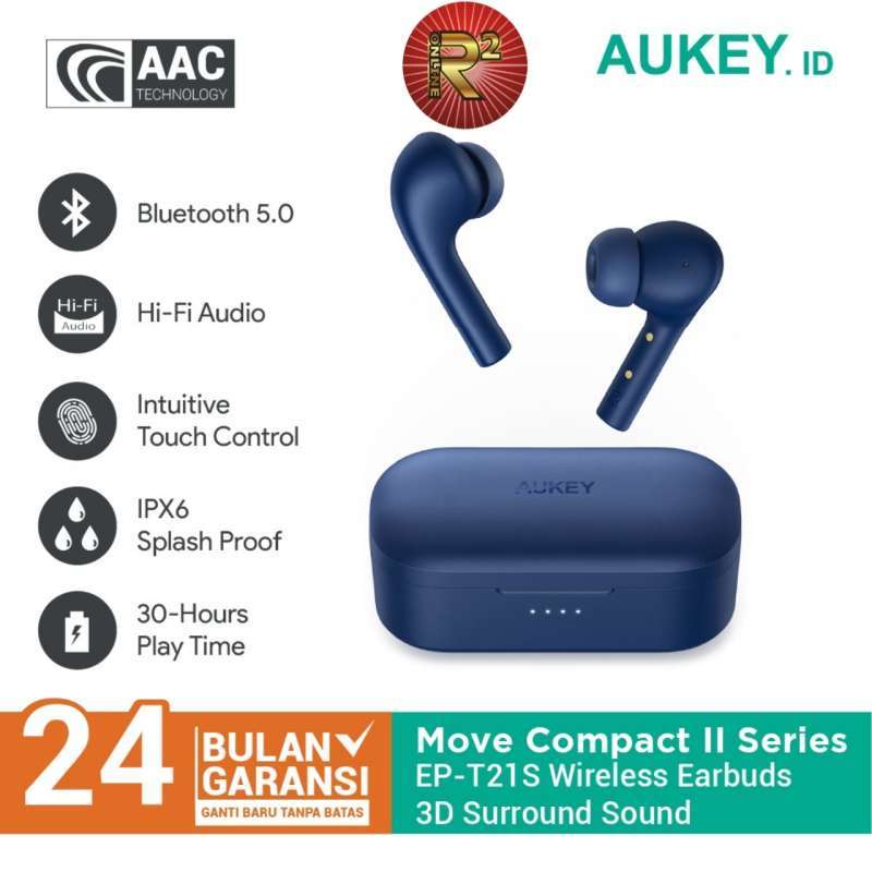 Promo Aukey Ep T21s Wireless Earphone Bluetooth Original Garansi Resmi ...
