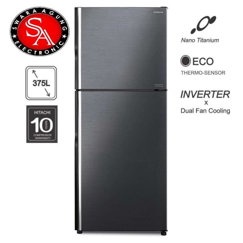 Promo KULKAS HITACHI 2 PINTU R-VX40PGD9 BBK (Khusus Daerah Medan) Diskon 10% di Seller Swara ...