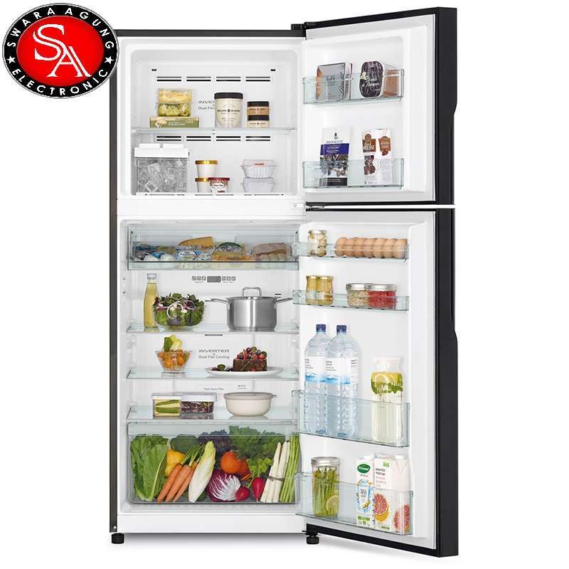 Promo KULKAS HITACHI 2 PINTU R-VX40PGD9 BBK (Khusus Daerah Medan) Diskon 10% di Seller Swara ...