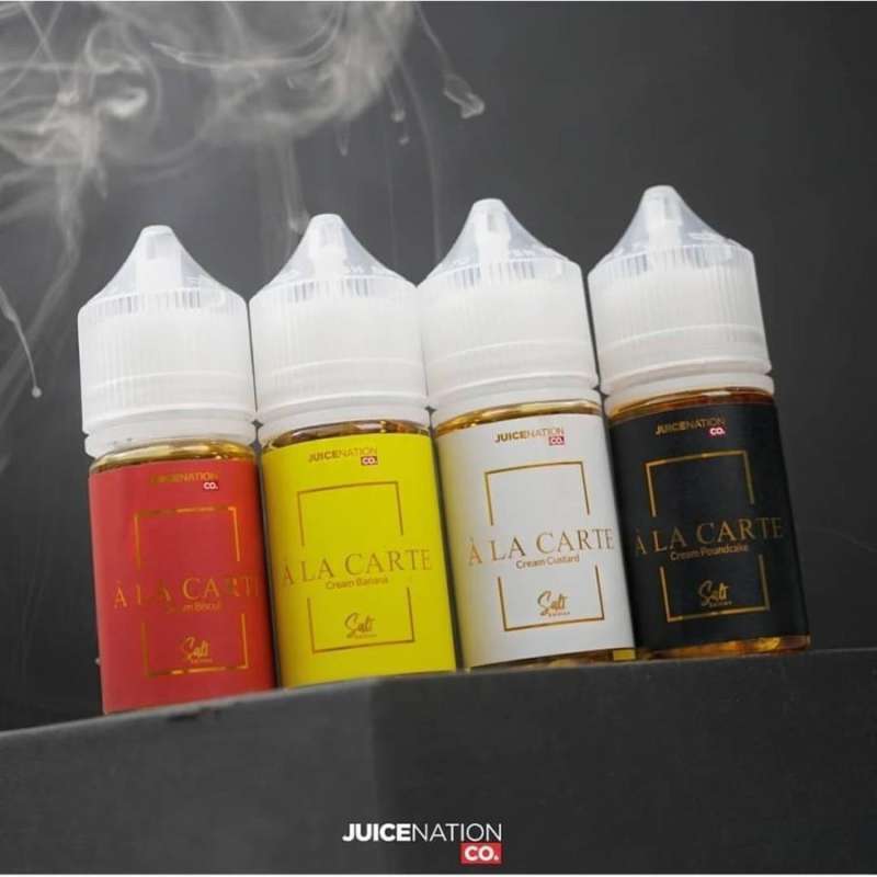 Jual Ala Carte Salt Nic 30ML by JuiceNation - Liquid AlaCarte Salt Nic ...