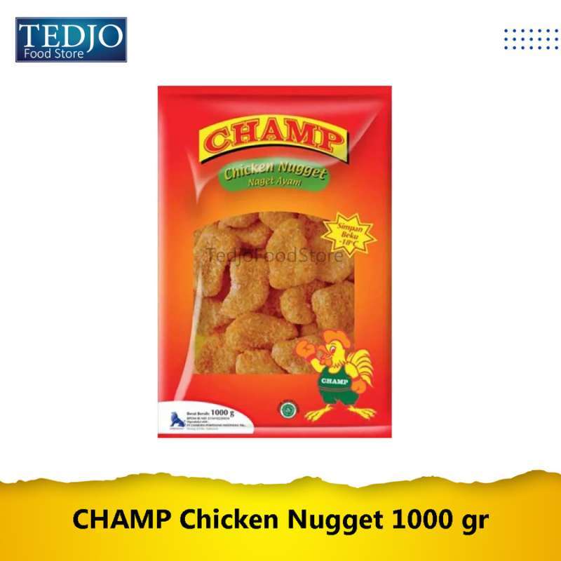 Jual champ chicken nugget 1 kg di Seller Tedjo Food Store - Perwira ...