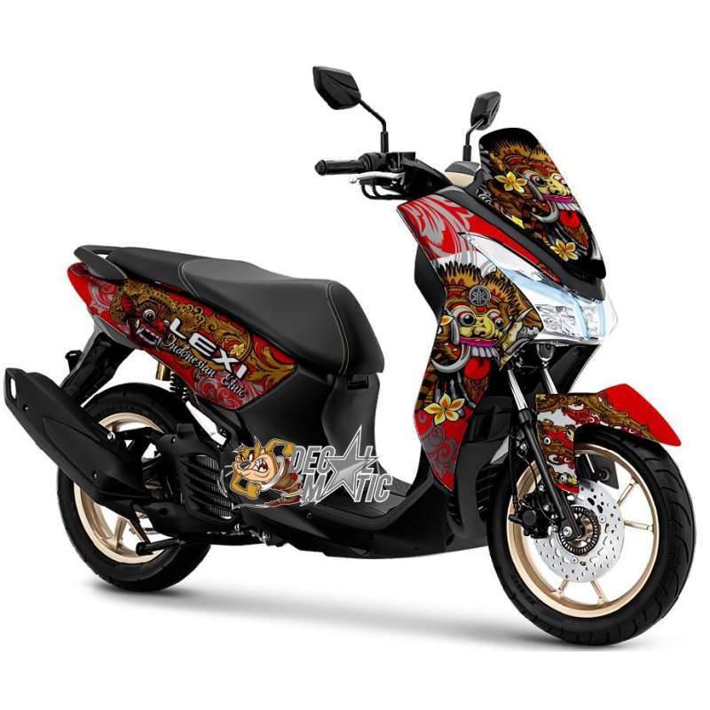 Jual Stiker Full Body Decal Sticker motor Yamaha Lexi Lexy 125 - barong ...