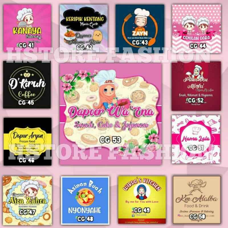 Jual Stiker Label Custom Desain Gratis Di Seller Digiprint Express ...