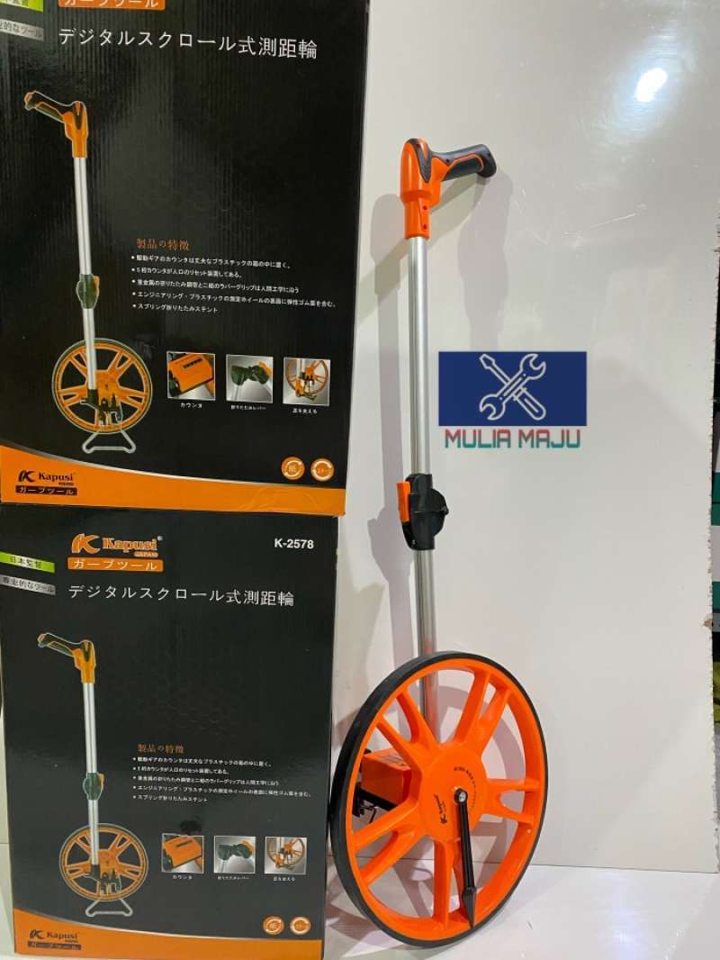 Jual meteran dorong meteran roda / meteran roda jalan /measuring kapusi ...