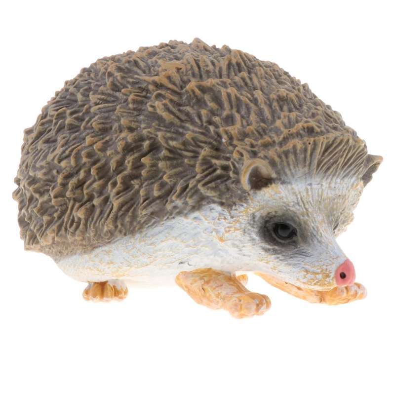 Jual Plastic Solid Hedgehog Model Toy Animal Action Figure Kids ...