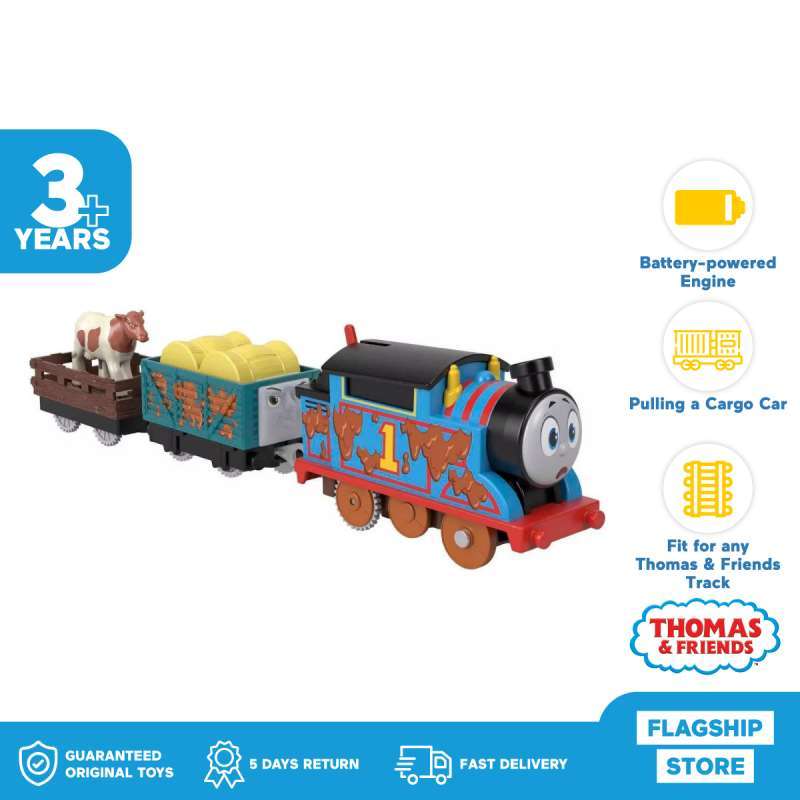 Jual NEW LOOK Thomas & Friends Motorized Engine Muddy Thomas - Mainan ...